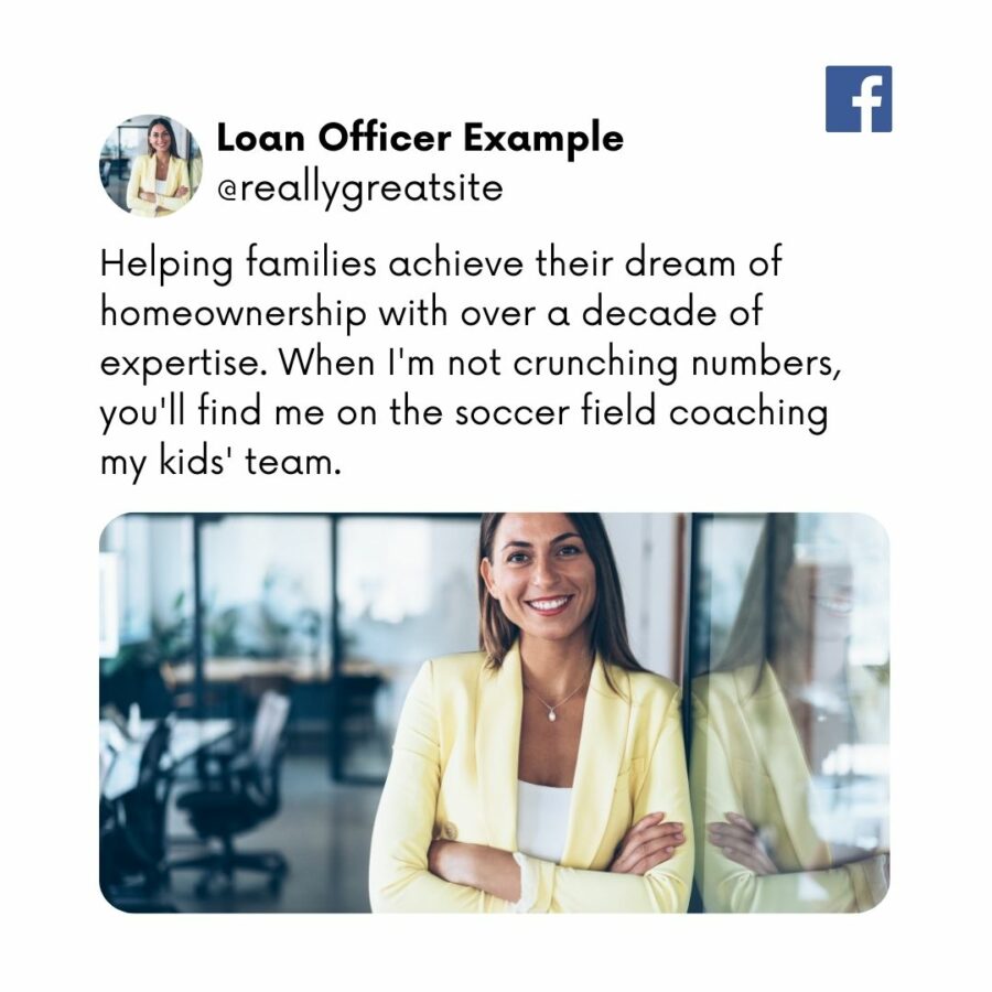 The Top Loan Officer Bio Examples That Inspire And Engage - Lender Crate