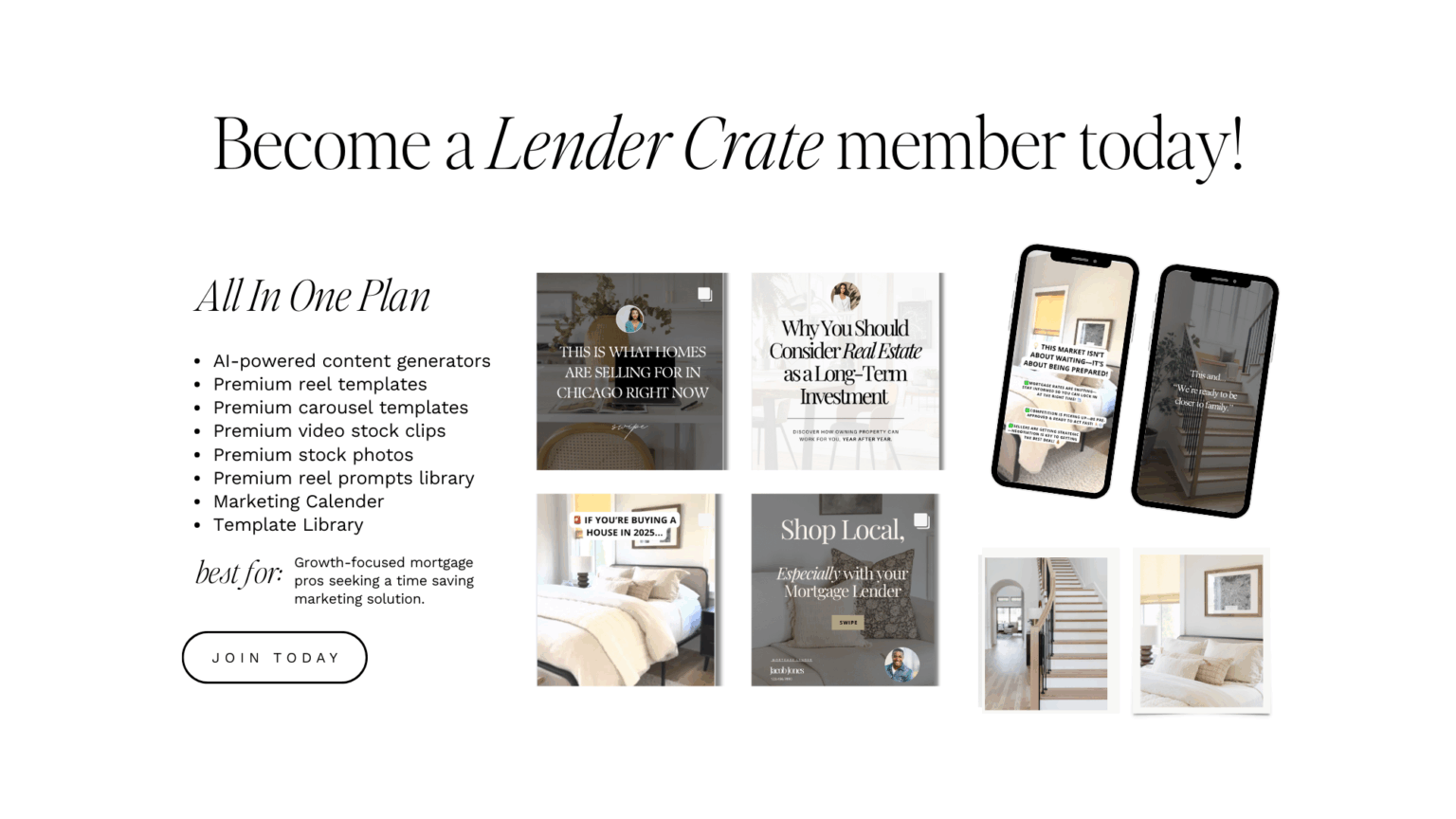 Lender Crate - Social Media For Mortgage Brokers