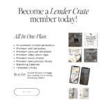 Lender Crate - Social Media For Mortgage Brokers
