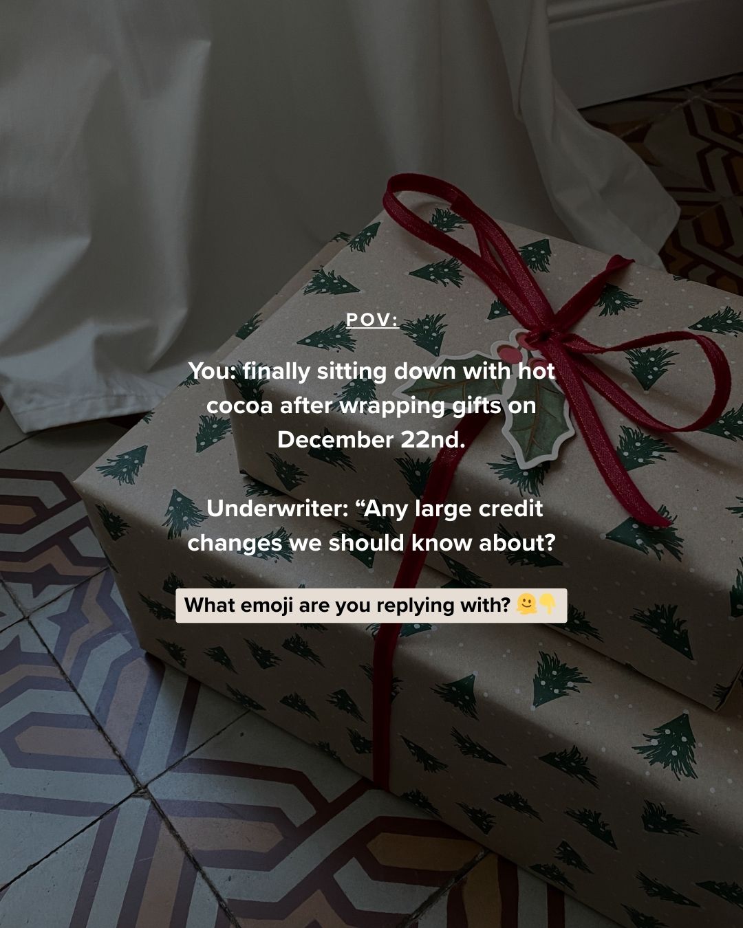 Holiday Underwriting Reality - Lender Crate